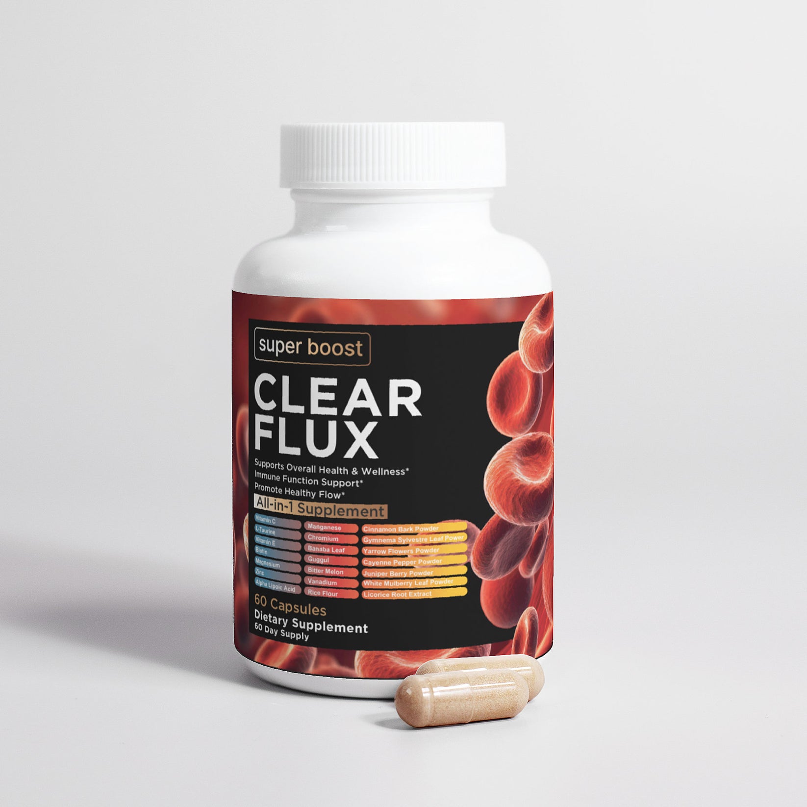 CLEAR FLUX™ - Super Boost Nutra